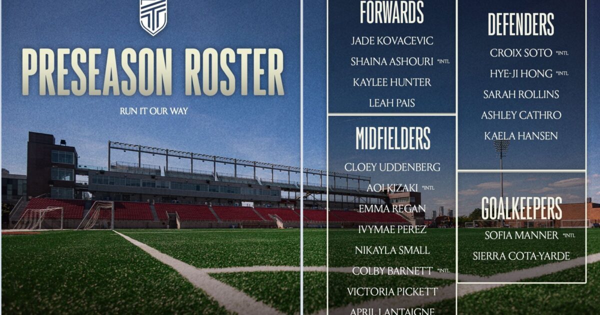 AFC Toronto Announces Inaugural Pre-season Roster for Northern Super League Debut - AFC Toronto