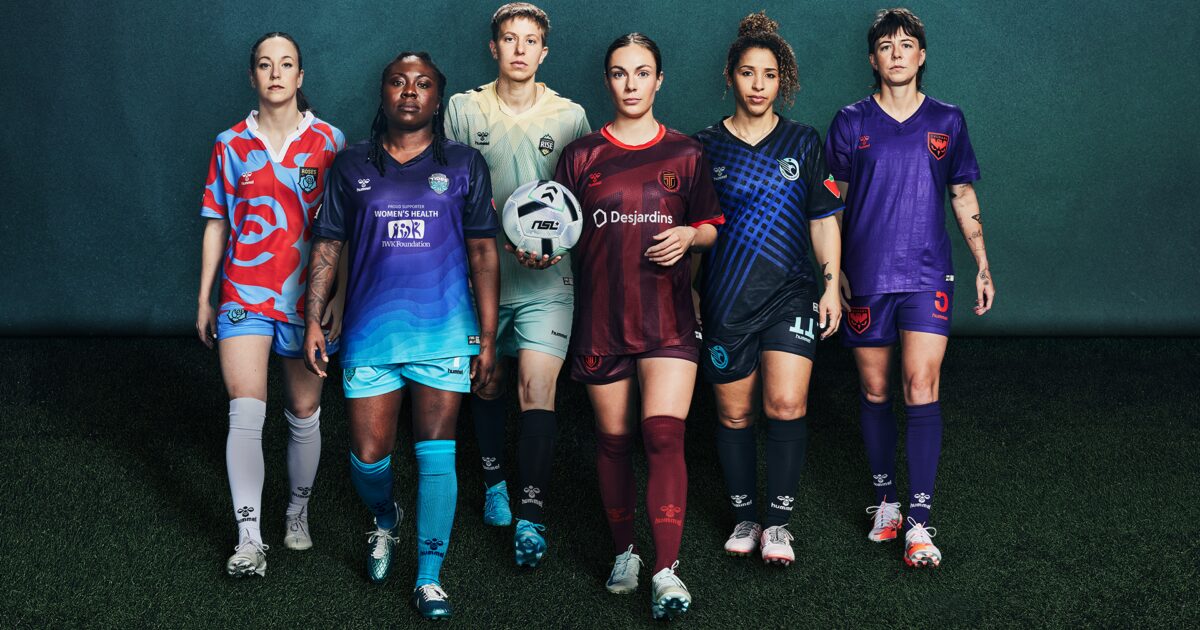 NSL and hummel unveil home jerseys for inaugural Northern Super League ...