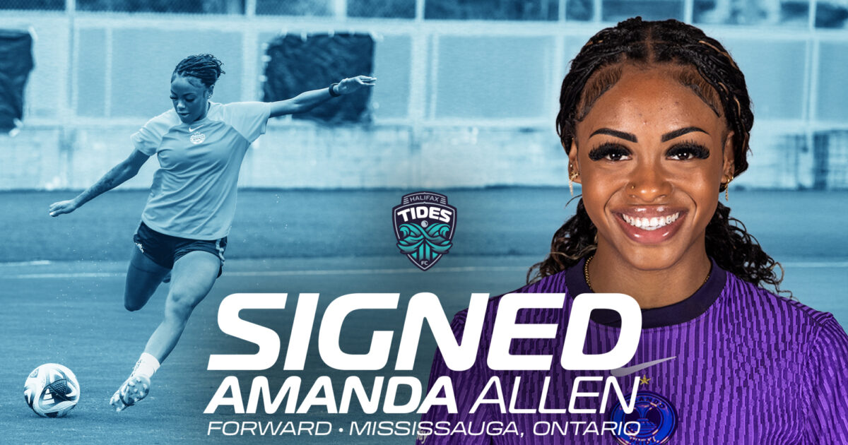 Welcome Amanda Allen to Halifax Tides FC - Halifax Tides FC - Rise Together