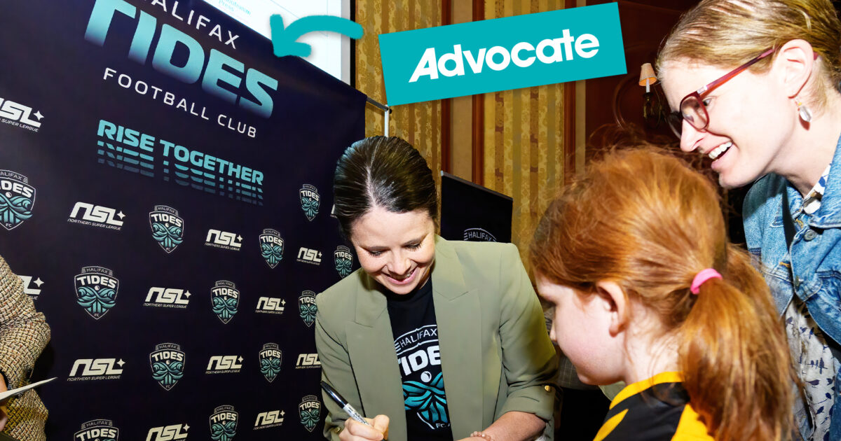 Halifax Tides FC Announces Multi-Year Partnership with Advocate ...