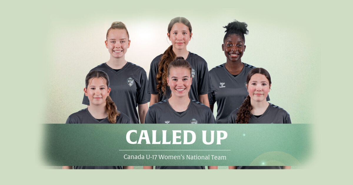 Six Vancouver Rise FC Academy Players Called Up For Team Canada ...