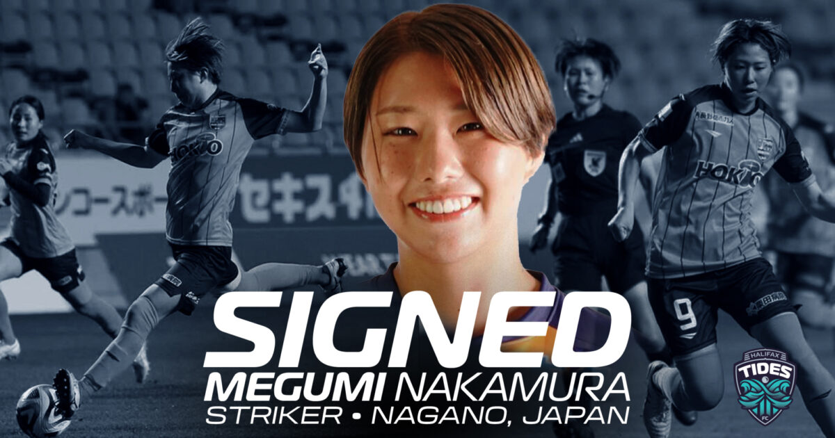 Welcome Megumi Nakamura to Halifax Tides FC - Halifax Tides FC - Rise ...
