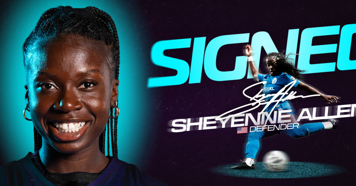 Tides Sign Defender Sheyenne Allen - Halifax Tides FC - Rise Together